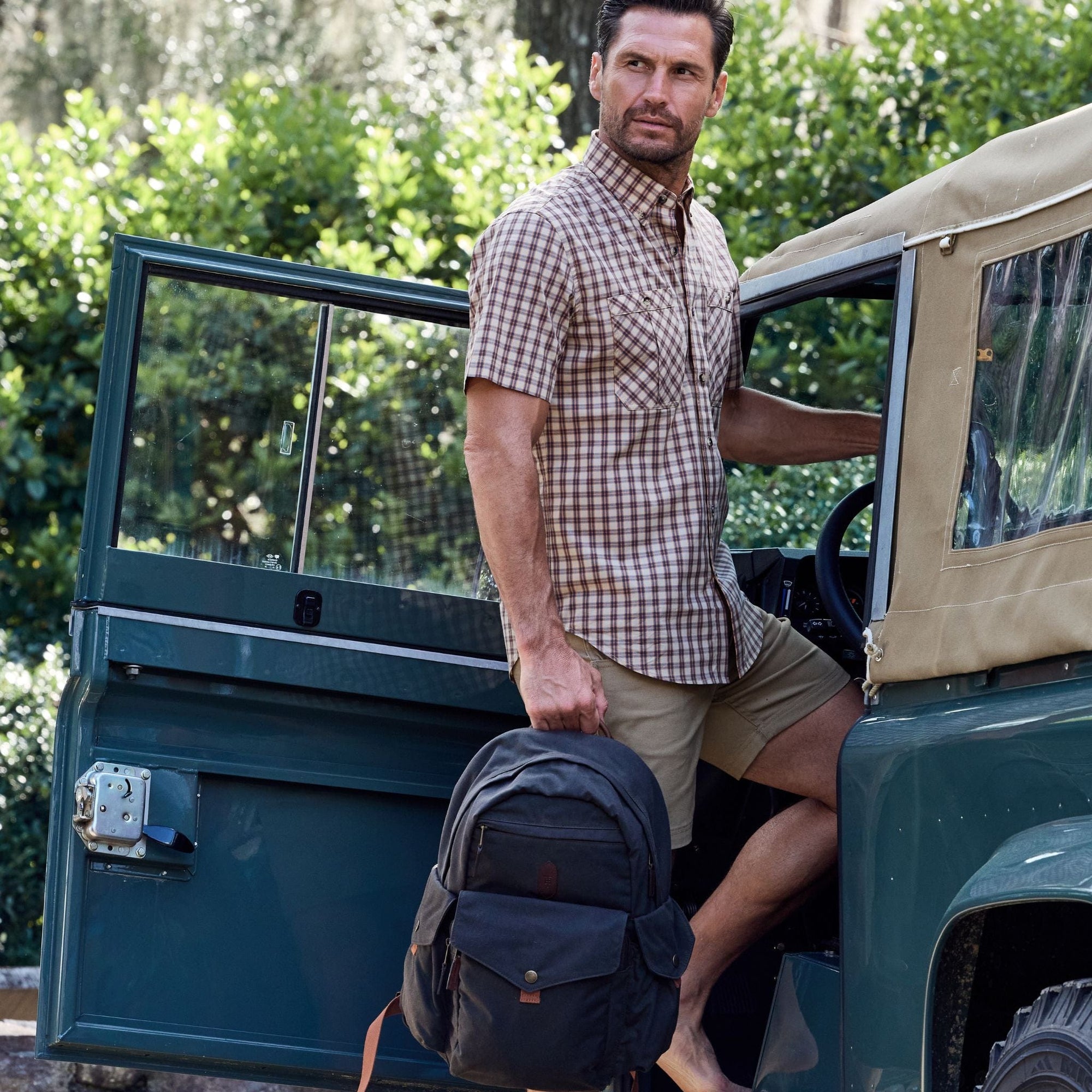 Weatherproof Waxed Canvas Backpack – Tom Beckbe