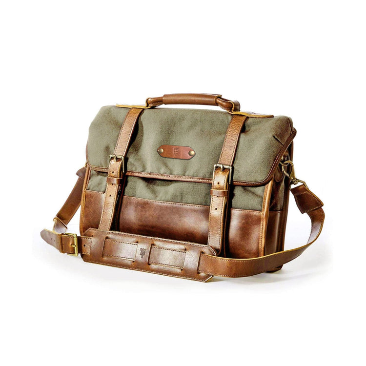 Waxed Canvas Messenger Bag – Tom Beckbe