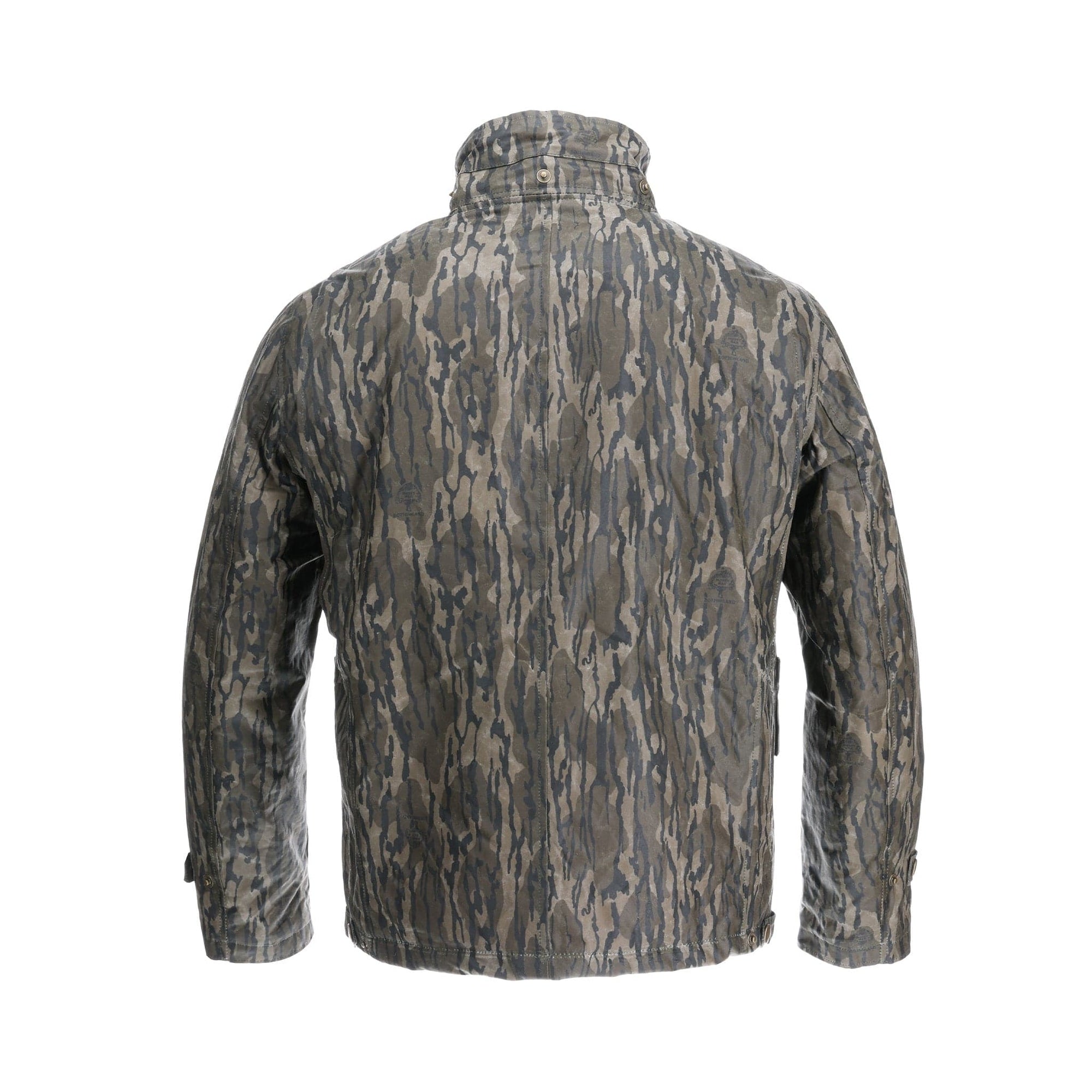 Waxed Canvas Insulated Hunting Jacket in Mossy Oak Original Bottomland ...