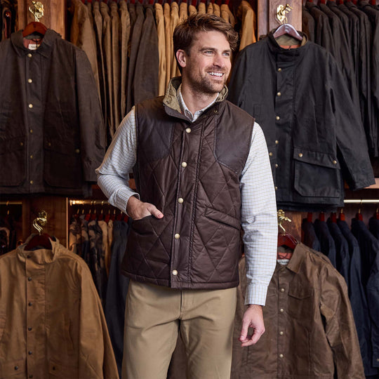 Men's Waxed Outerwear – Tom Beckbe