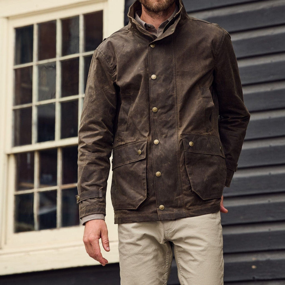 Waxed Canvas Jacket – Tensaw Jacket (8oz) – Tom Beckbe