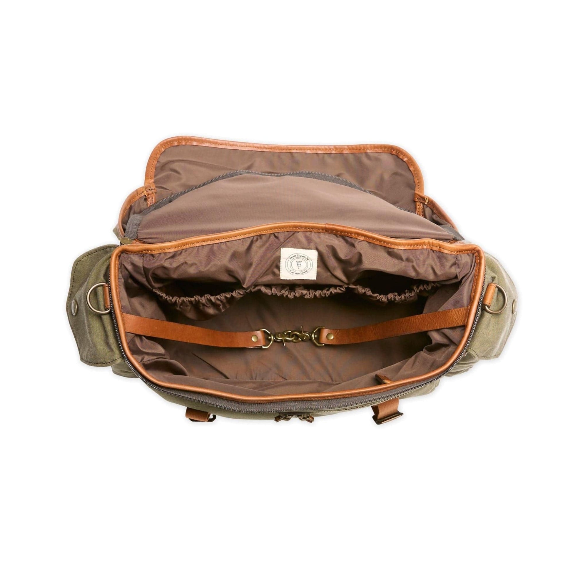 Waxed Canvas Field Bag – Tom Beckbe
