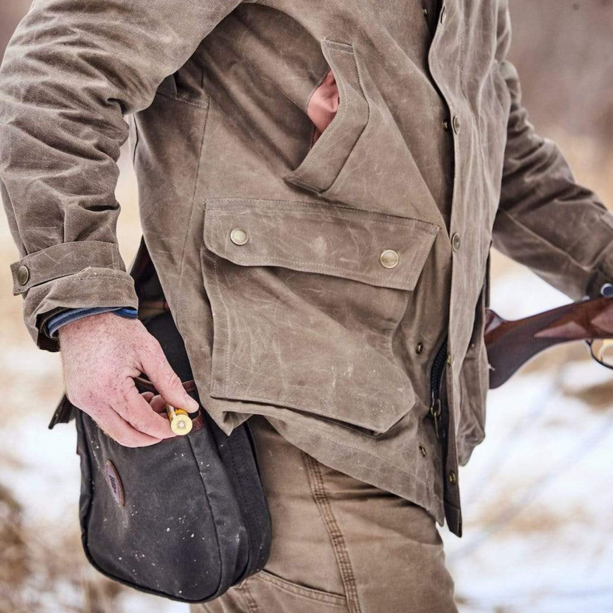 Canvas Shotgun Shell Pouch – Tom Beckbe